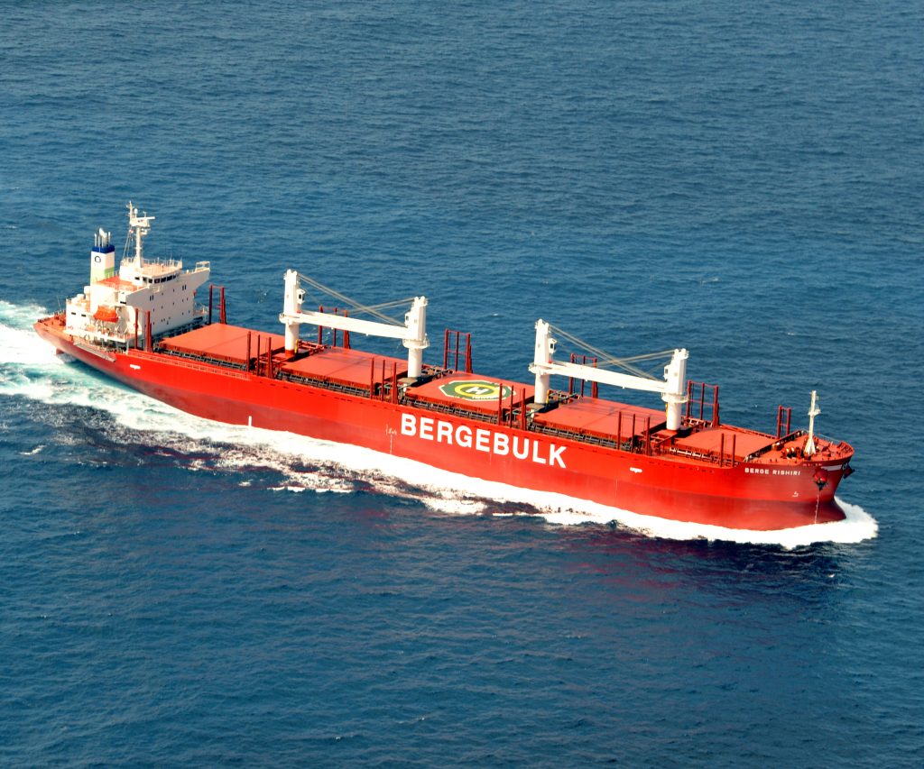 Welcome to the fleet – Berge Rishiri - Berge Bulk